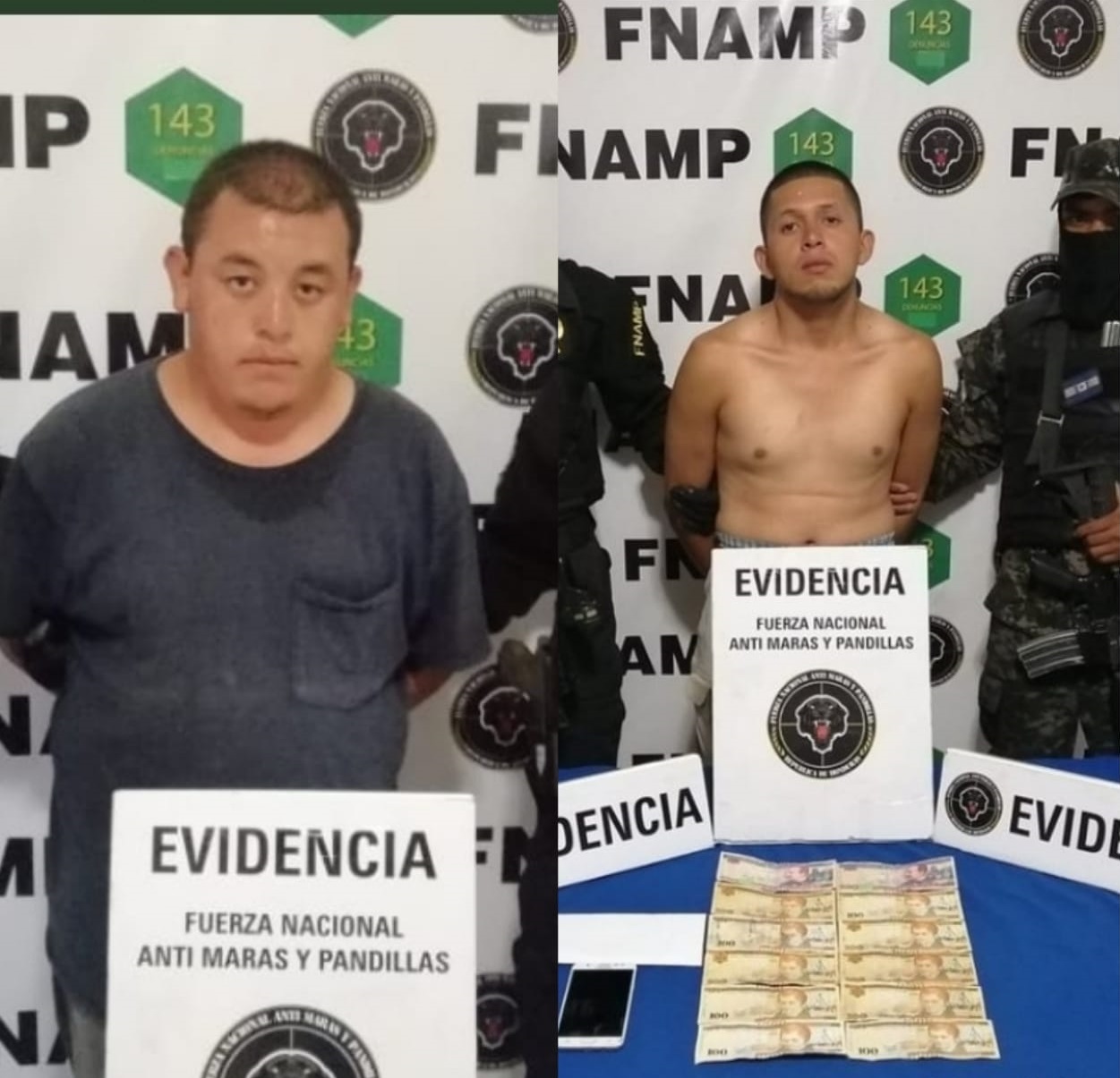 Dos Miembros Activos De La Pandilla 18 Han Sido Capturados Por Agentes